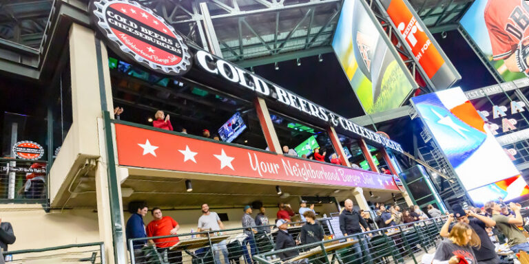 Cold Beers & Cheeseburgers – Inside Chase Field, Downtown Phoenix