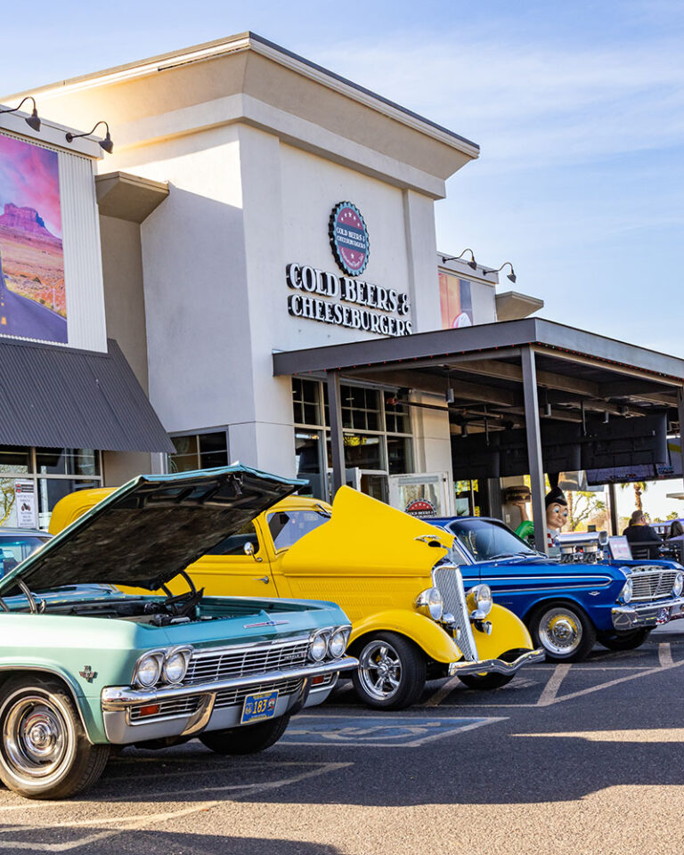 Car Show in Scottsdale Gilbert at Cold Beers & Cheeseburgers