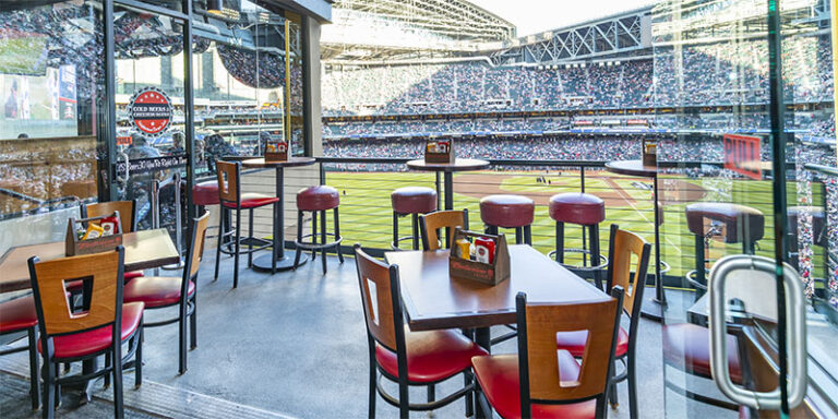 Chase Field Private Event Room at Cold Beers & Cheeseburgers