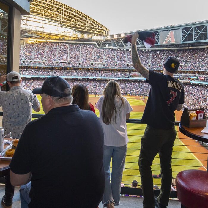 Cold Beers & Cheeseburgers – Inside Chase Field, Downtown Phoenix