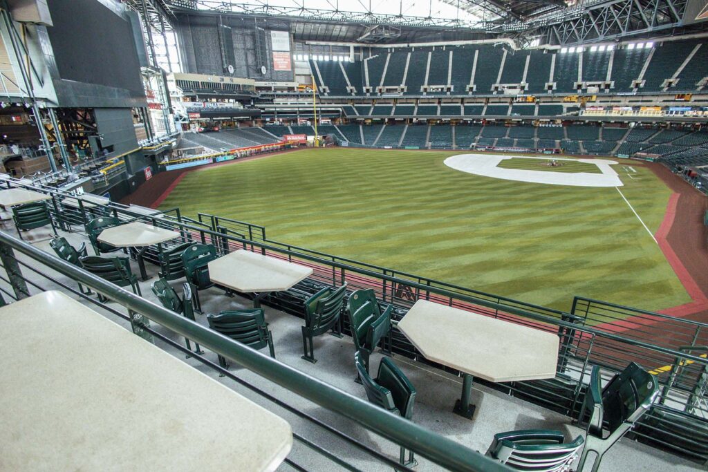 Cold Beers & Cheeseburgers – Inside Chase Field, Downtown Phoenix