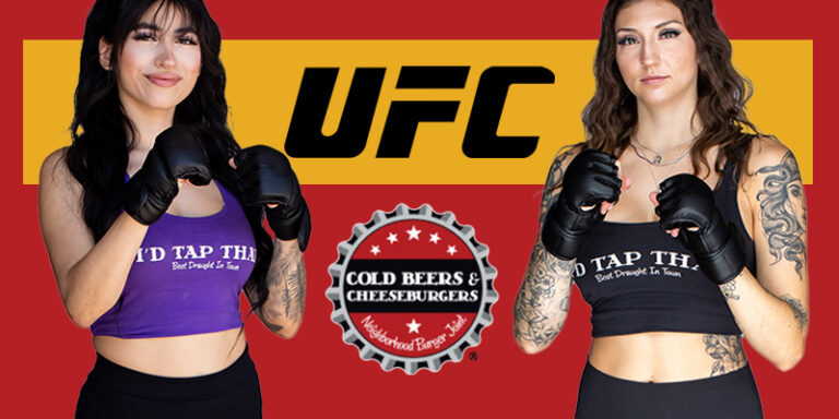 Watch UFC Fights at Cold Beers & Cheeseburgers
